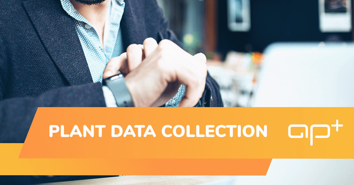 Plant data collection with the APplus ERP system